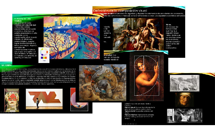 Composición visual en el arte :: obra abierta art studio